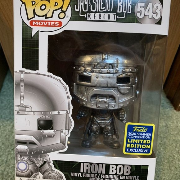 Funko | Toys | Funko Pop 543 Iron Bob Mib Free Protector 220 Summer ...